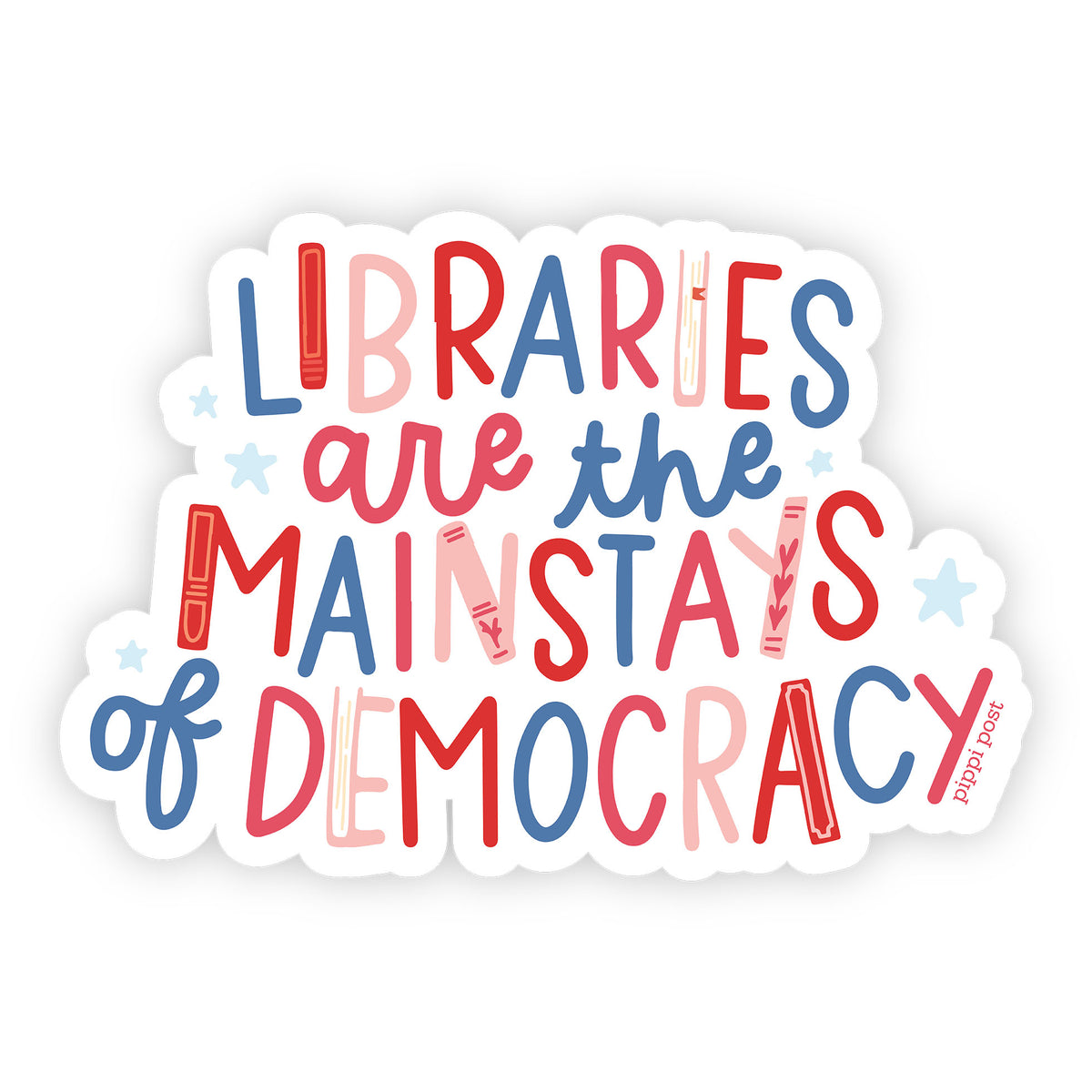 Libraries Sticker